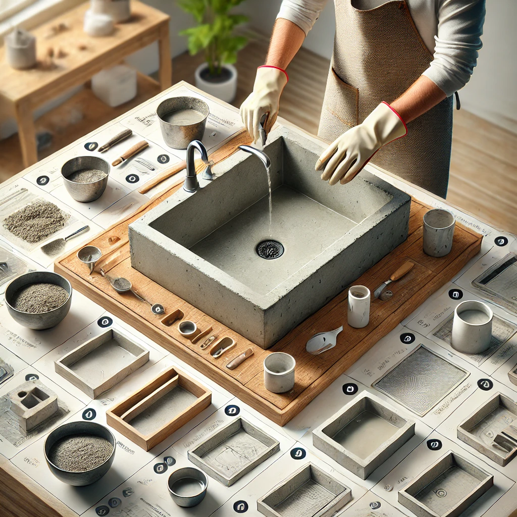 Como Fazer uma Cuba de Concreto: Guia Passo a Passo DIY - 1